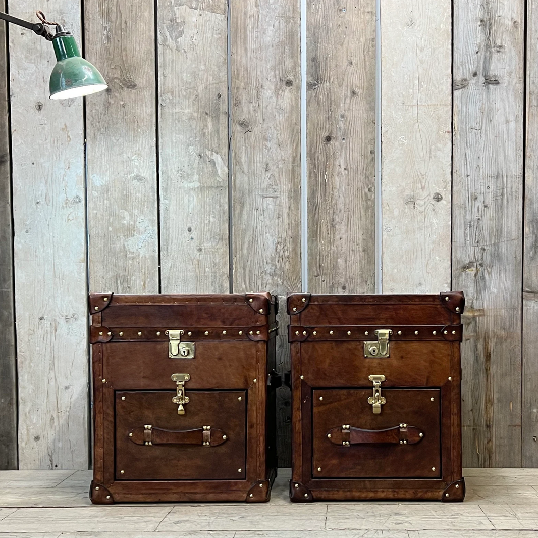 Handcrafted English Leather Trunks – English Leather Trunks