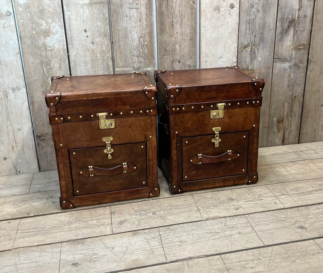 Handcrafted English Leather Trunks – English Leather Trunks